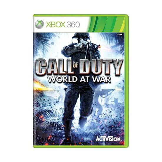 Jogo Call of Duty World At War Xbox 360 Físico (Seminovo) - Machado ...