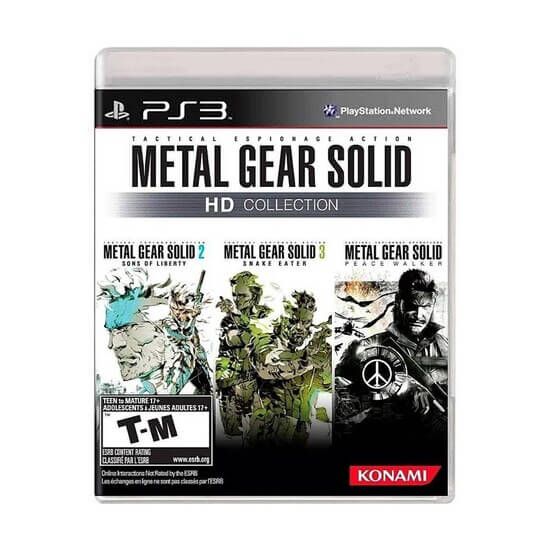Jogo Metal Gear Solid HD Collection PS3 Físico (Seminovo) - Machado ...