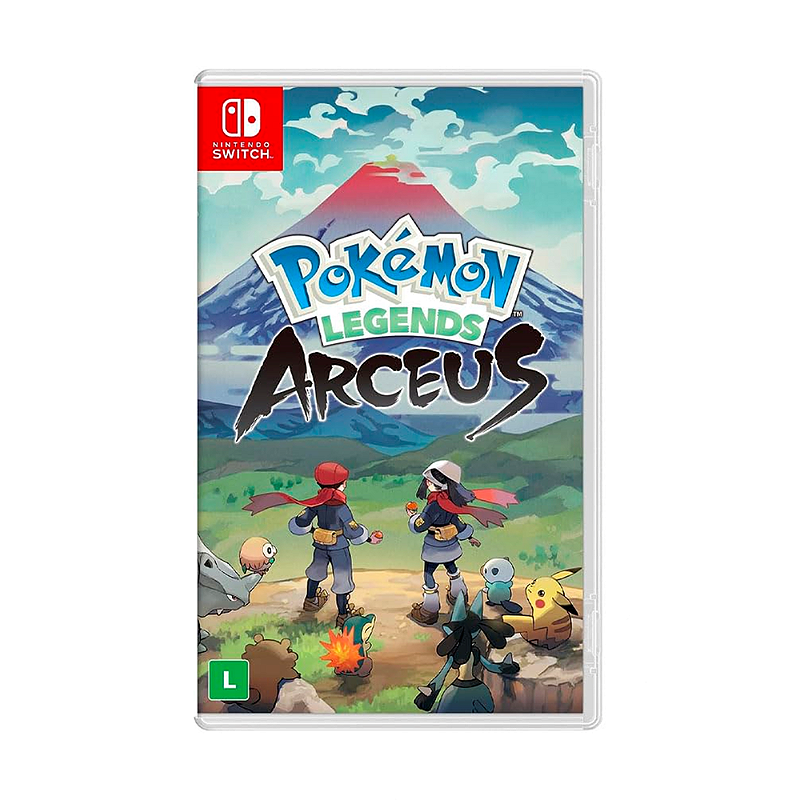 Jogo Pokemon Legends Arceus Nintendo Switch Físico Seminovo - Machado ...