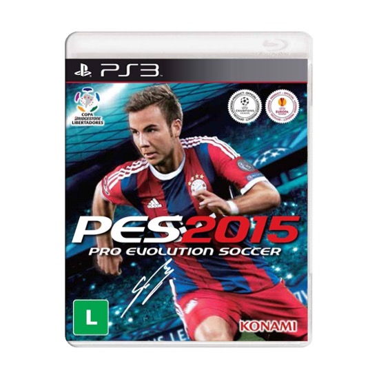 Jogo PES 2015 Pro Evolution Soccer 2015 PS3 Fisico Seminovo - Machado ...