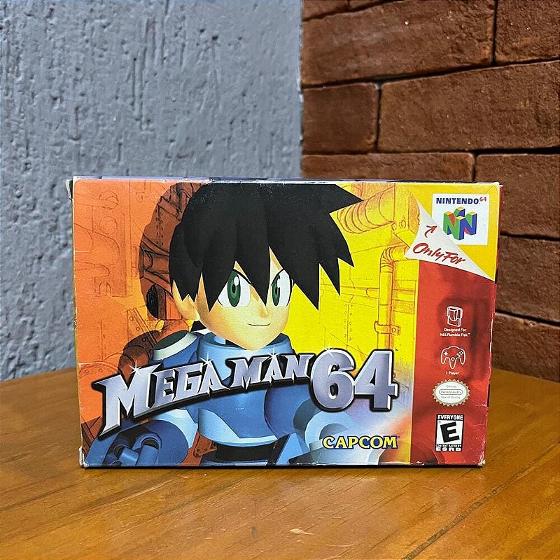 Jogo Mega Man 64 N64 (CIB) Original Nintendo 64 (Seminovo) - Machado ...