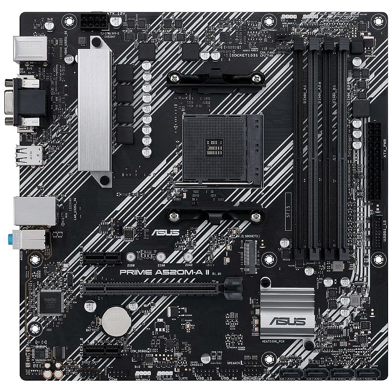 PLACA MAE AMD ASUS PRIME A520MA II DDR4 AM4 - New York Informatica