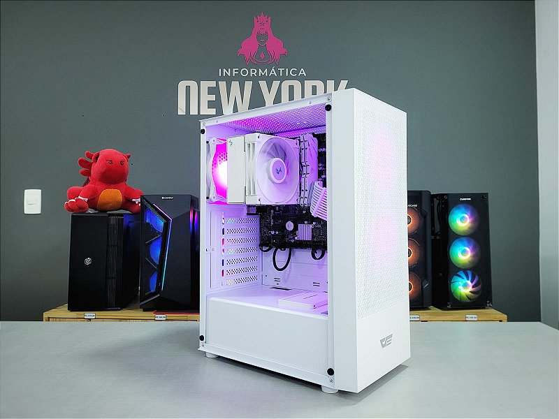 PC Gamer Branco Ryzen 5 5600G + 16Gb Ram + SSD 240Gb + A320 - New York ...