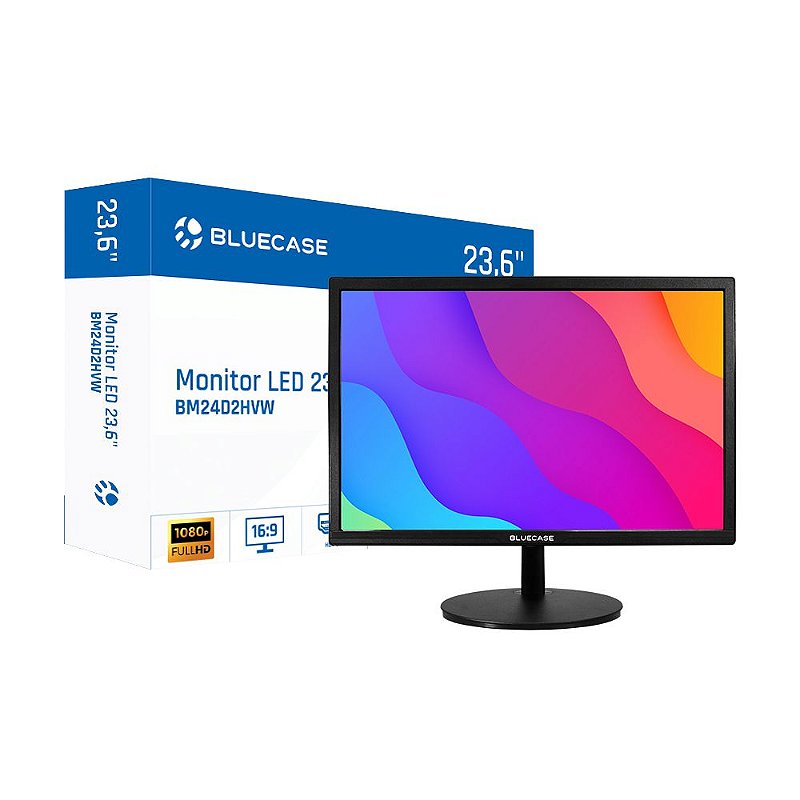 Monitor LED 24'' 75Hz - Bluecase - New York Informatica