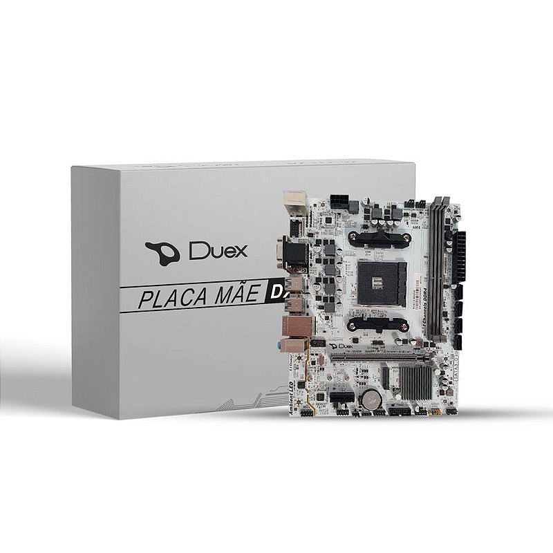 Placa Mãe Branca DUEX DX B550ZG-S M2 B550 AM4 - New York Informatica Placa Mãe Branca DUEX DX B550ZG-S M2 B550 AM4 - New York Informatica