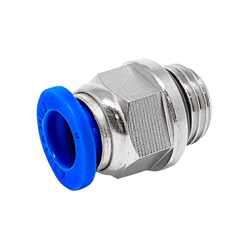 Conector Macho PU 8mm x 1/8 BSP - VPSUL Distribuidora