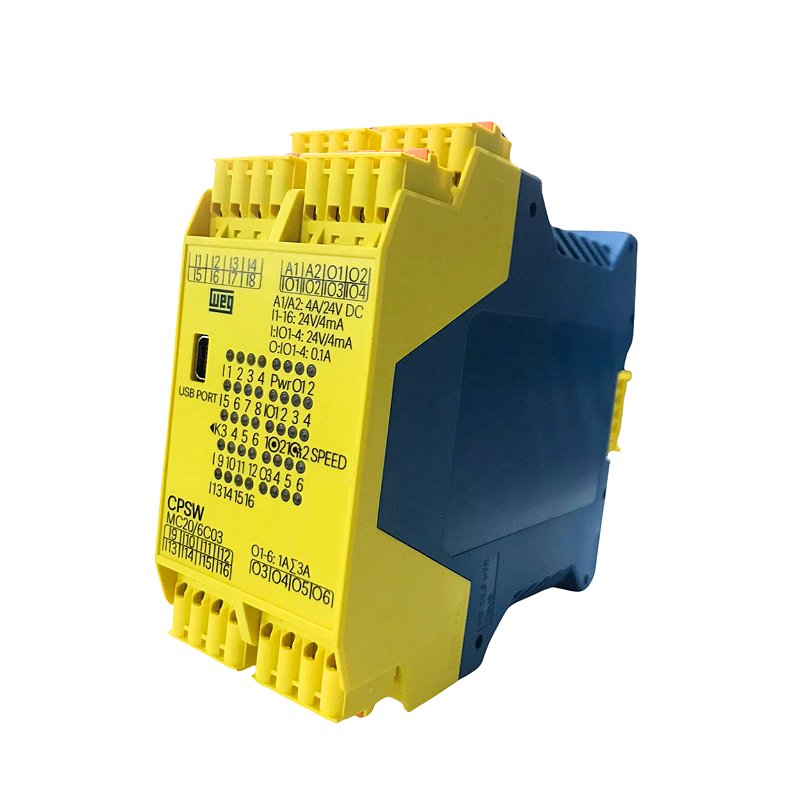 Controlador de Segurança SC26-2DE c/ Display - Engenorma