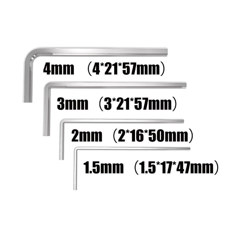 Chave Allen m2 m3 m4 m5 para Peças de Impressora 3d - Loja da Robótica ...