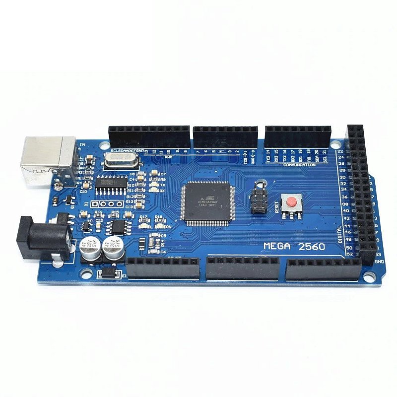 Arduino Mega 2560 R3 - ATmega2560 CH340G - Loja da Robótica ...