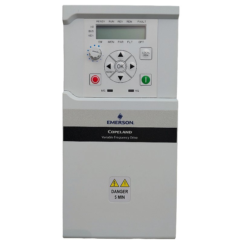 Inversor de Frequência Emerson 16A 380-440V 3F drive EVM344016 s ...