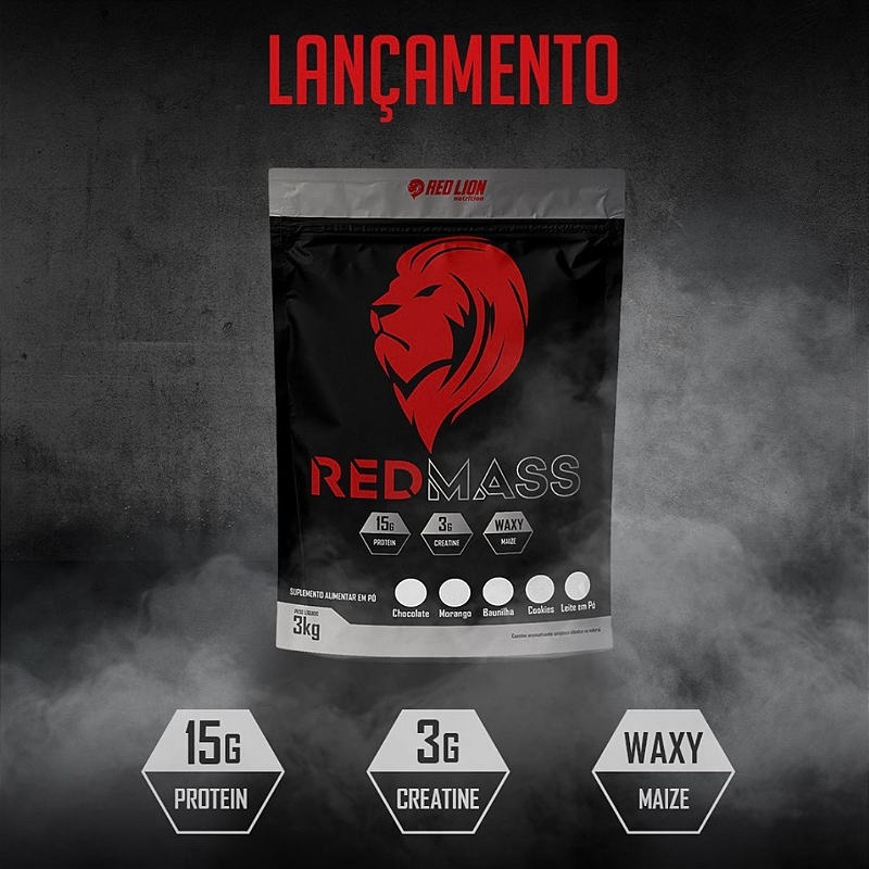 RED MASS 3KG - HIPERCALORICO - Body Insane