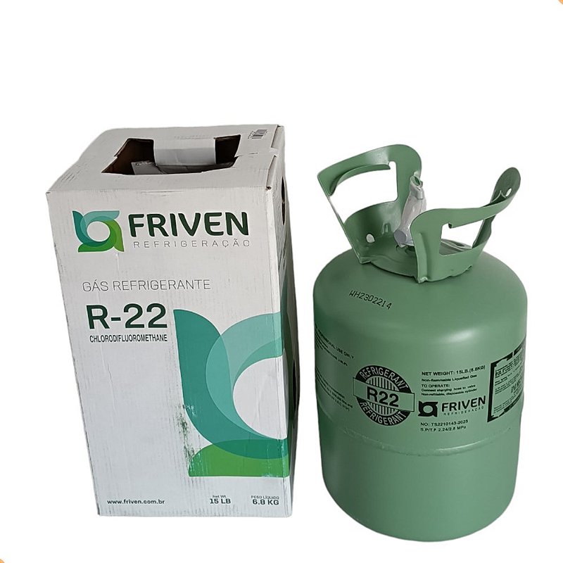 BOTIJA GAS R22 (6.8KG) - RL Refrigeração | A loja de Refrigeração nº1 ...