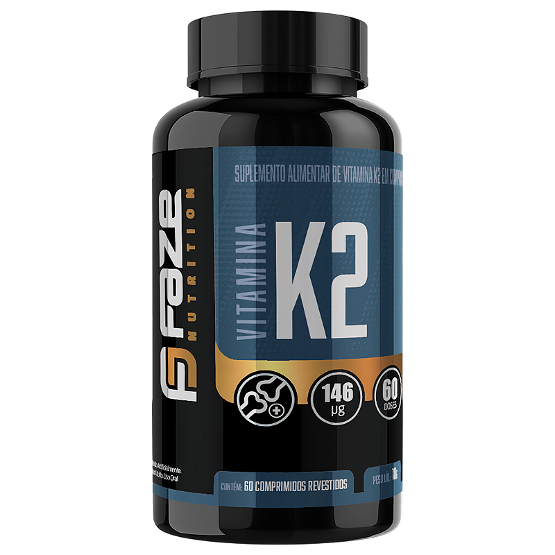 Vitamina K2 Faze Nutrition 60 TABS - Betta Suplementos