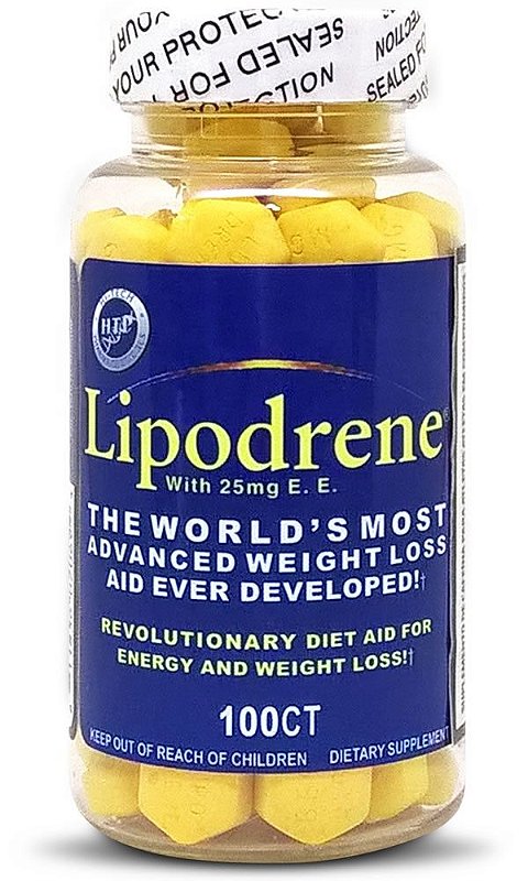Lipodrene 90 Tabletes - Hi Tech Pharma - Spartacus Importados
