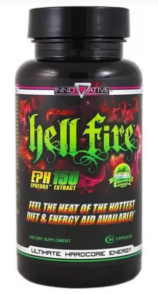 Hell Fire 90 Cápsulas ( ALTO RELEVO ORIGINAL!!! )- Innovative Labs ...