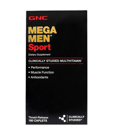 Mega Men Sports (180 Caps) Multivitamínico Masculino GNC - Spartacus ...