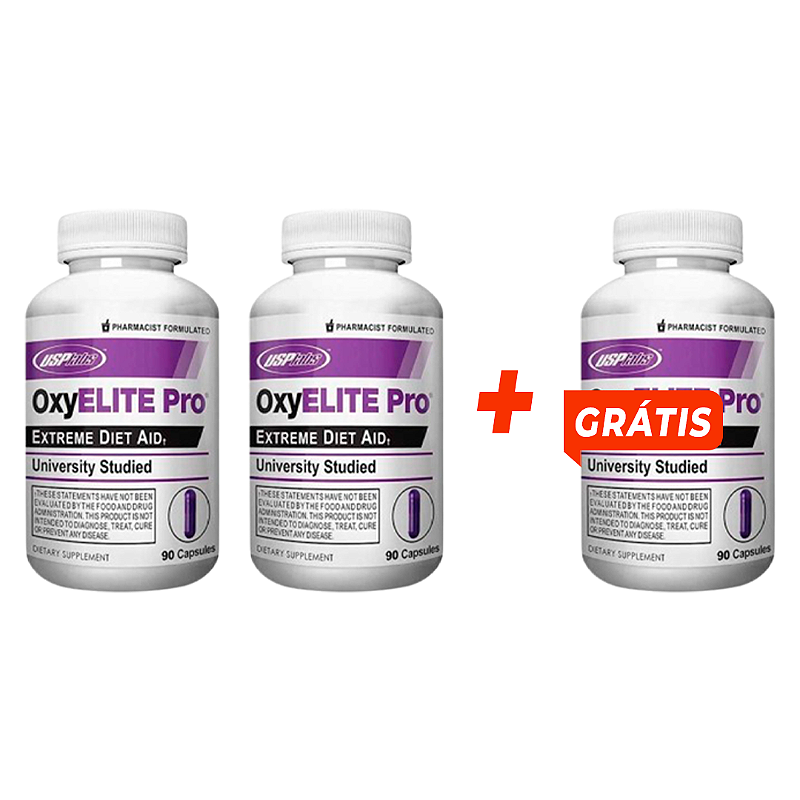 Compre 2 leve 3 - Oxyelite Pro 90 Caps - Usp Labs - Spartacus Importados