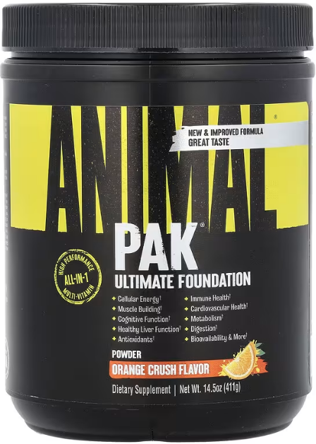Animal Pak Ultimate Foundation 411g - Universal Nutrition - Spartacus ...