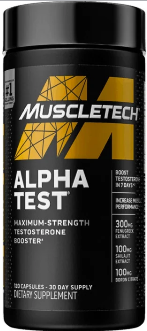 Alpha Test 120caps - Muscle Tech - Spartacus Importados