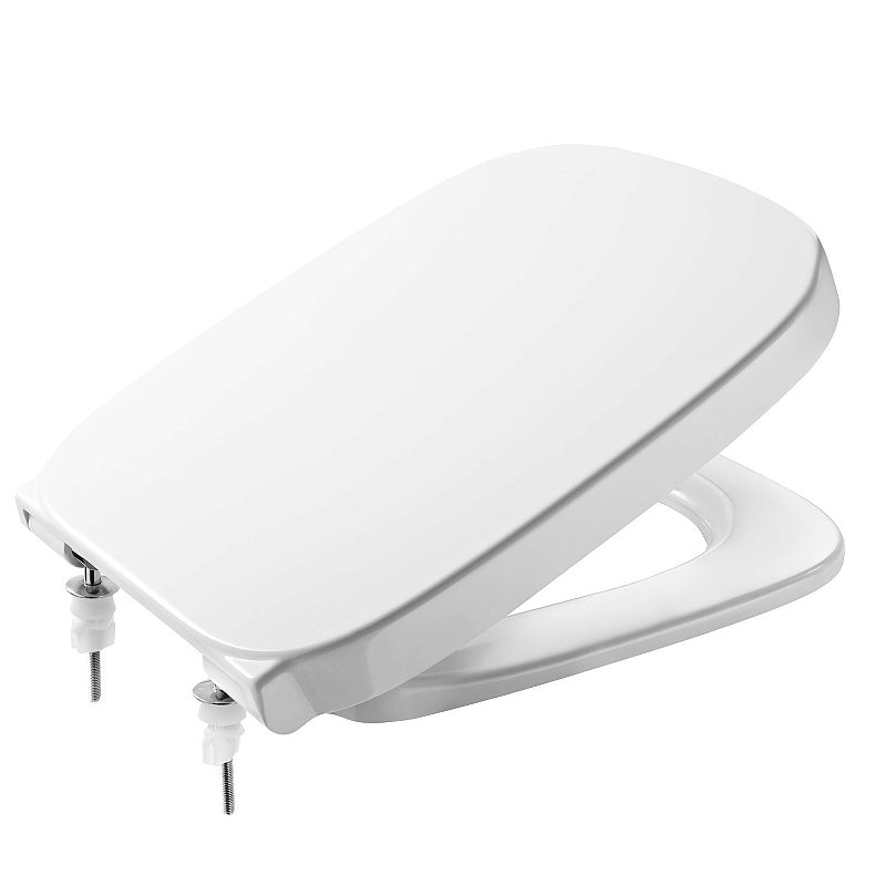 Assento Sanitário Softclose Polipropileno Debba Classic Square Branco ...