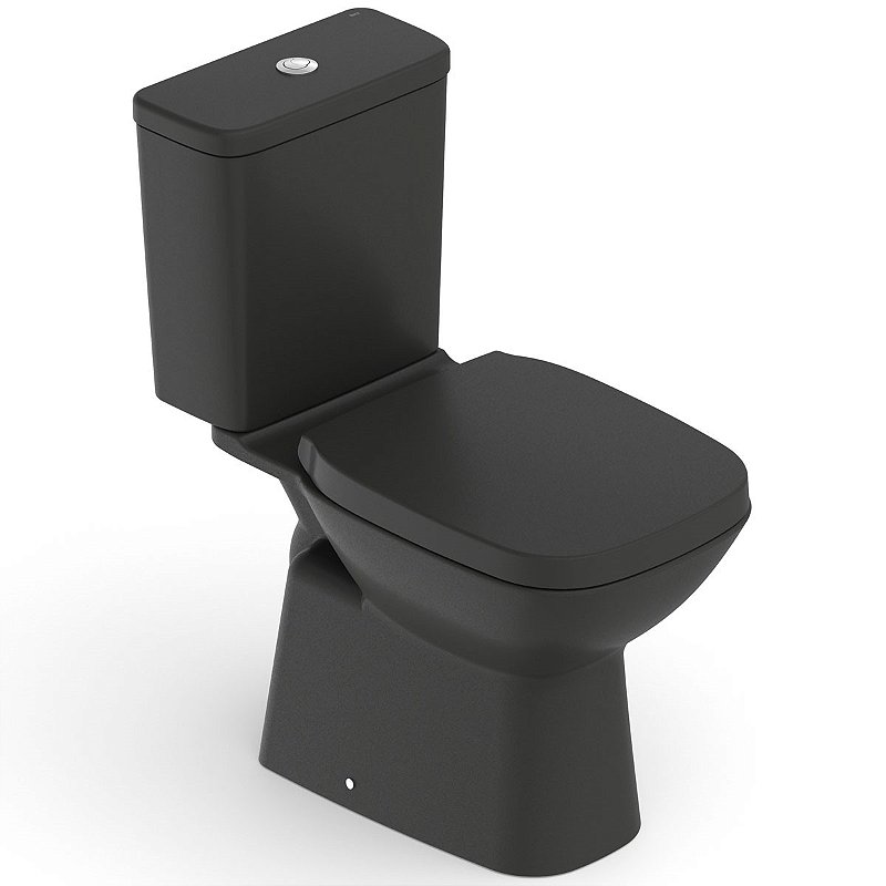 Kit Vaso Sanitário Roca Debba Classic Onix Com Caixa Acoplada 3,6L ...