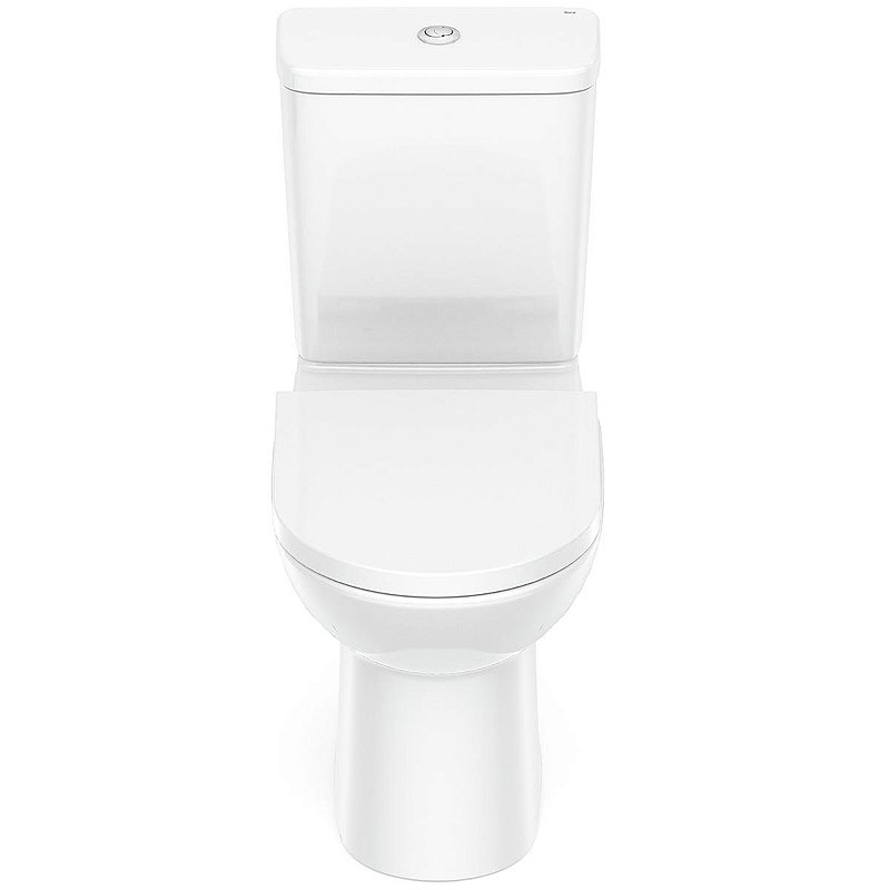 Kit Vaso Sanitário Roca Debba Round Branco Com Caixa Acoplada 3,6L ...