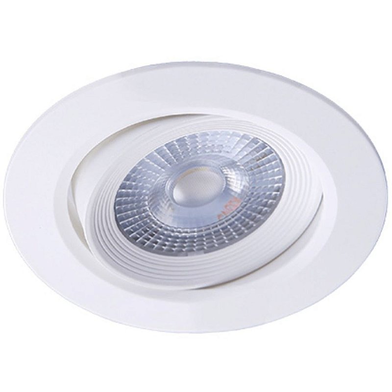 Smart Spot De Embutir Wi-fi Led Tek 5w Redondo Rgb+cct Taschibra - Oca Pisos e Revestimentos