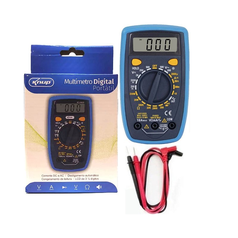 Multímetro Digital - Knup KPAA033 - PK Mobile - A sua Distribuidora de ...
