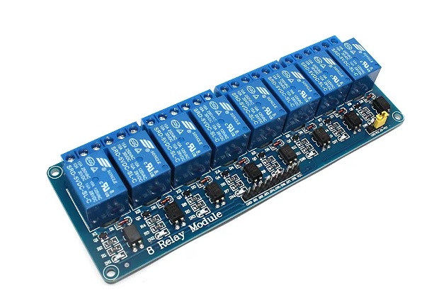 Módulo Rele 8 Canais 5V - A2 Robotics - Arduino