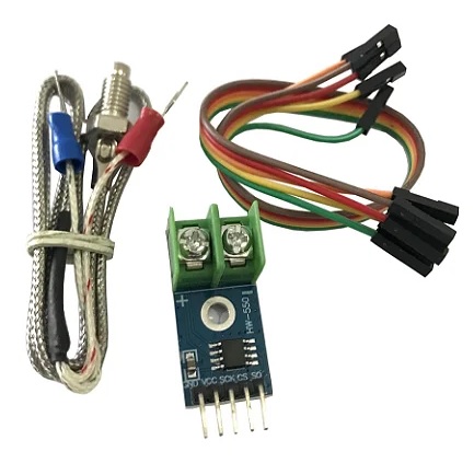 Módulo Sensor de Temperatura MAX6675 + Termopar Tipo K - A2 Robotics ...