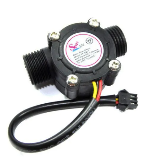 Sensor de Fluxo de Água de 1/2" - YF-S201 - A2 Robotics - Arduino