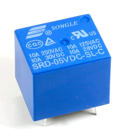 Relé SRD-05VDC-SL-C - A2 Robotics - Arduino