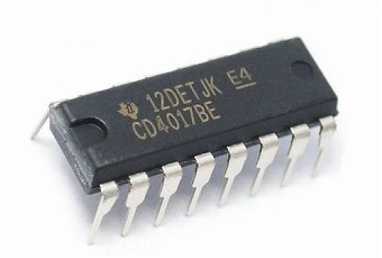 Circuito Integrado CD4017 - A2 Robotics - Arduino