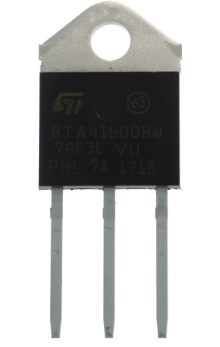 Transistor Triac BTA41-600B - A2 Robotics - Arduino
