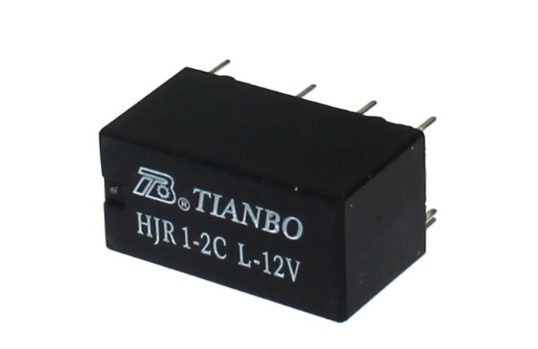 Relé Tianbo HJR1-2C L-12V - A2 Robotics - Arduino