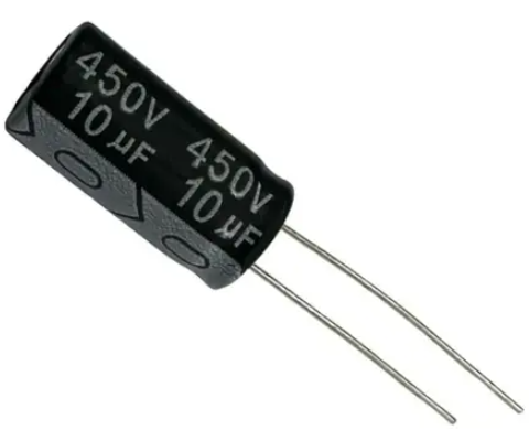 Capacitor Eletrolítico 10uF / 450V - A2 Robotics - Arduino