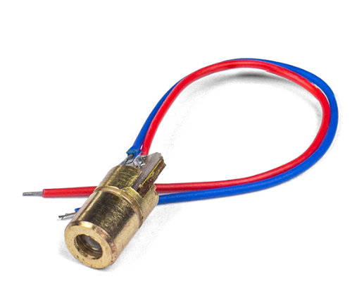 Diodo Laser 5V 5MW 650NM - A2 Robotics - Arduino