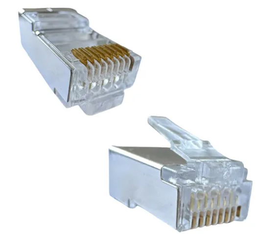 Conector RJ45 CAT6 Blindado - A2 Robotics - Arduino