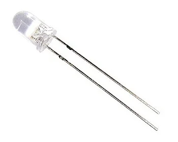 Led 5mm Alto Brilho Branco - A2 Robotics - Arduino