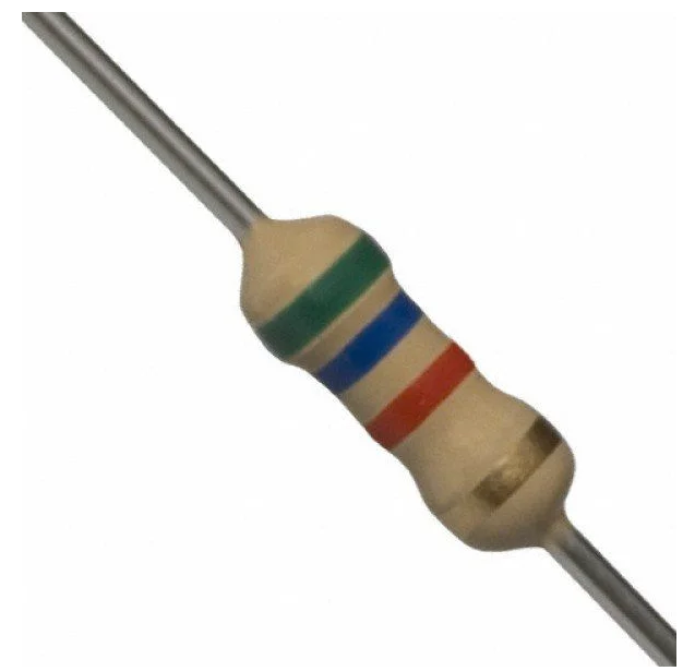 Resistor 5K6 5% (1/4W) - A2 Robotics - Arduino