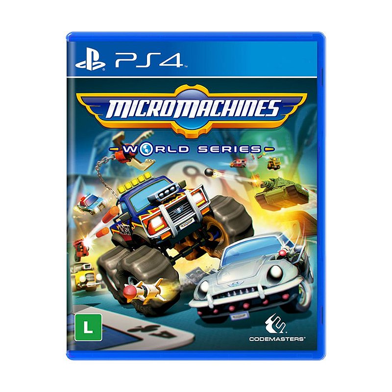 Micro Machines: World Series - PS4 - ShopB - 15 anos!