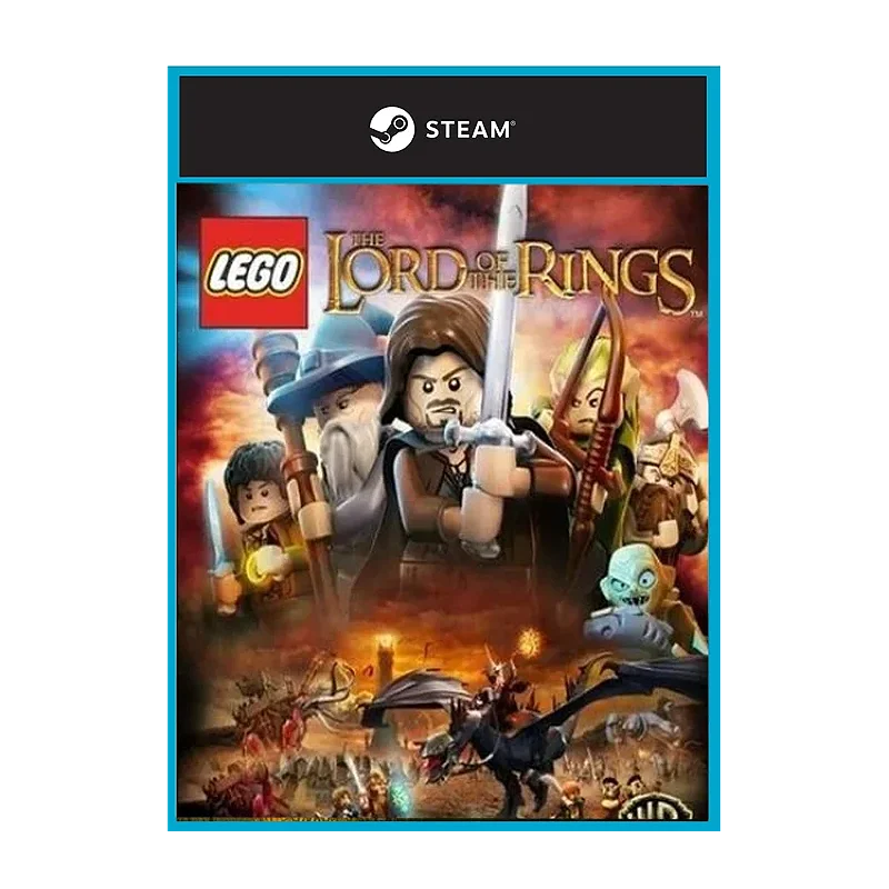 LEGO: The Lord of the Rings - Código Original Steam - ShopB - 15 anos!