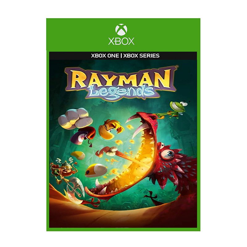 Rayman Legends - Código Original Xbox - ShopB - 15 anos!