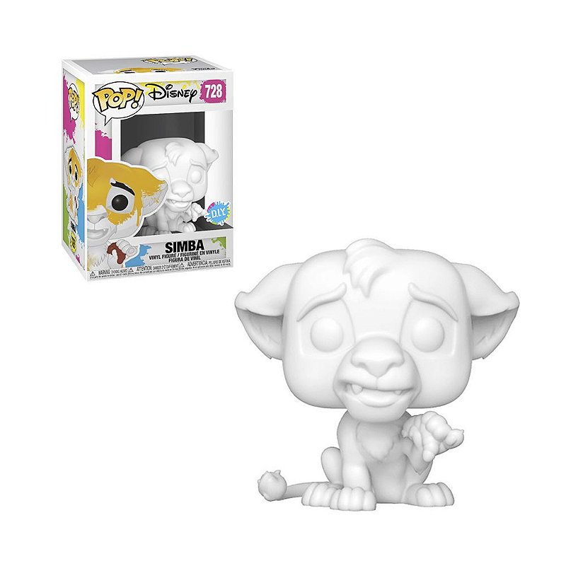 Boneco Simba 728 D.I.Y Disney - Funko Pop! - ShopB - 14 anos!