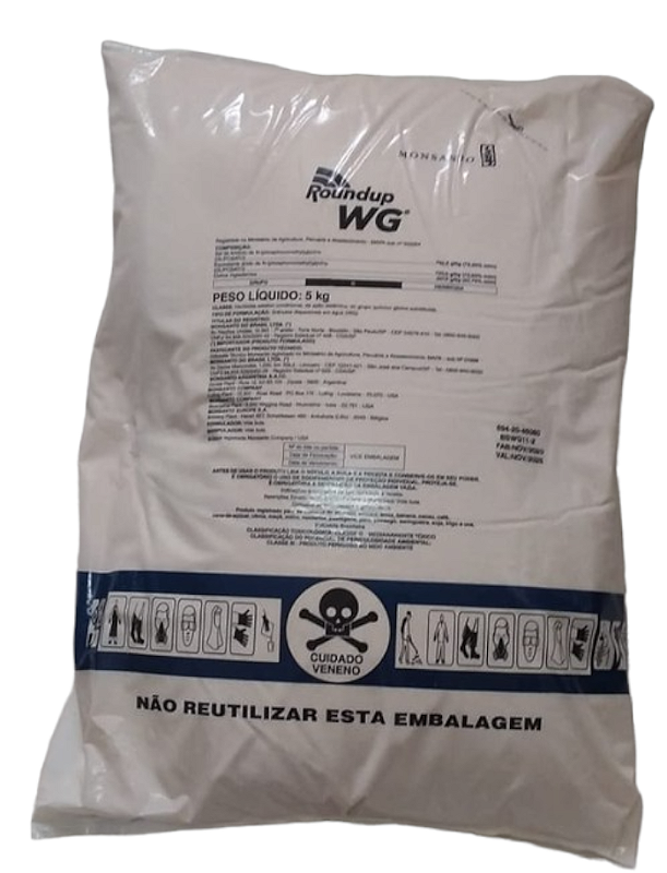 Roundup WG 5 Kg Granulado - Herbicida - HAJAH AGRO - Insumos Agrícolas ...