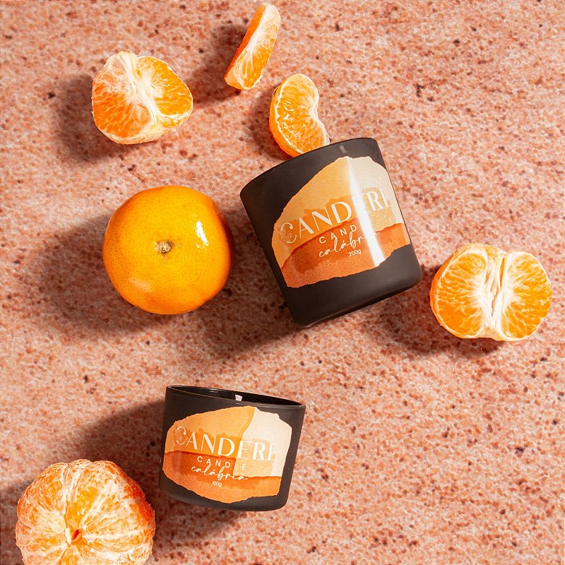 Vela aromática Calábrica - Linha Italy - 100 e 200 g - Candere Candle