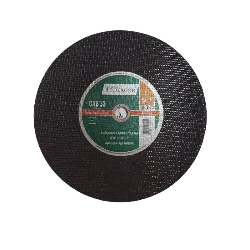 DISCO DE CORTE 14 X 1/8 X 1" REDESCOR (UN) - MEGAFER