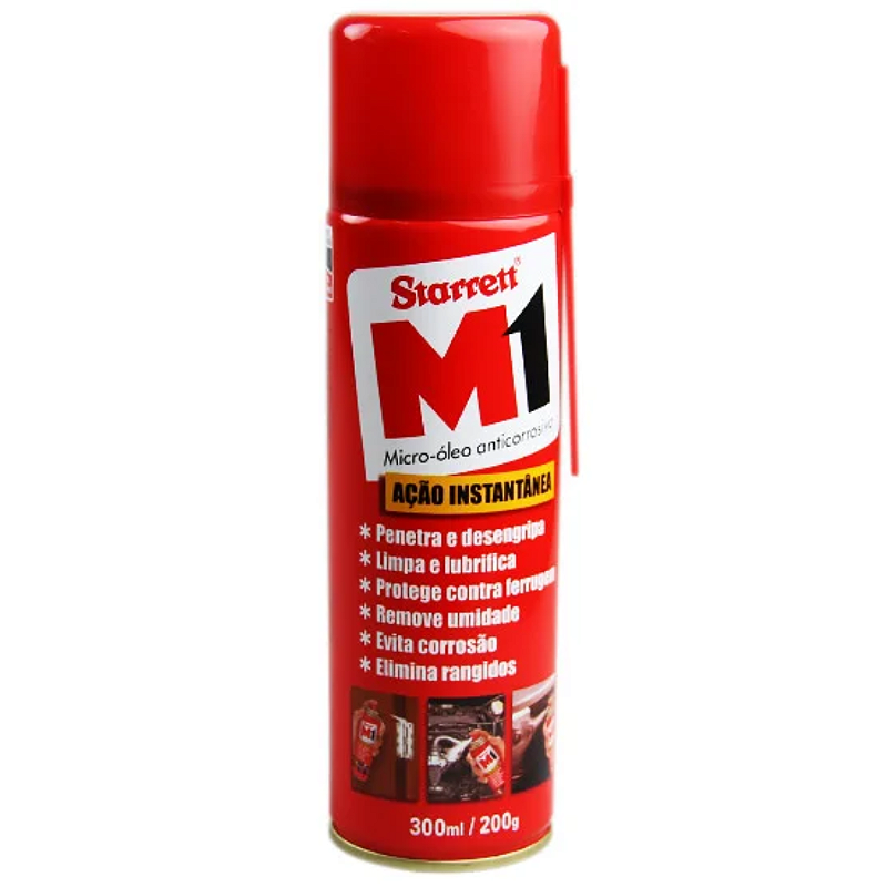 Desengripante m1 300ml starrett - MEGAFER