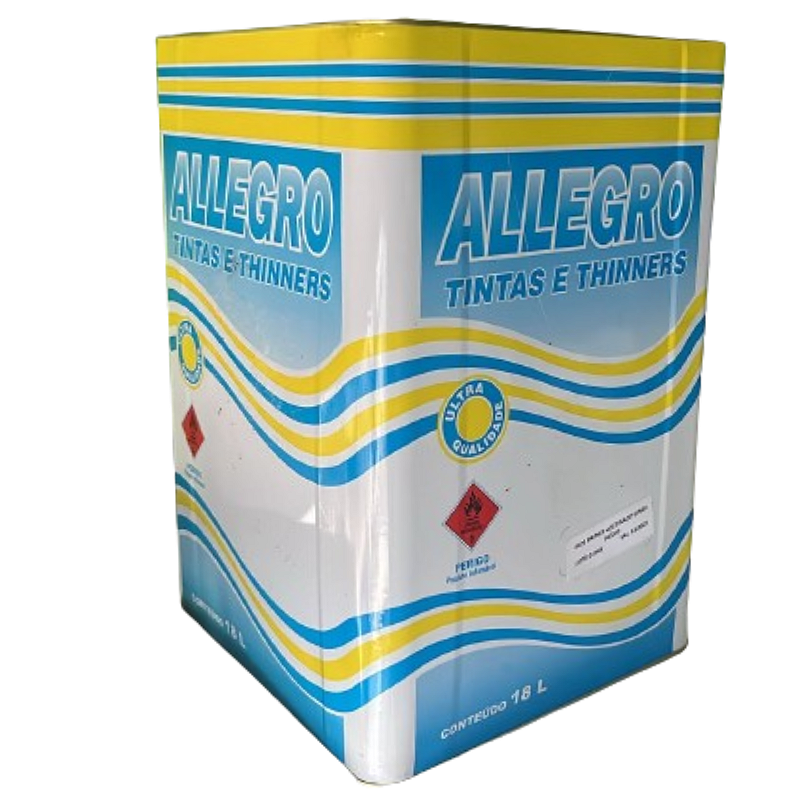 Tinta fundo allegro primer preto fosco (18lt) - MEGAFER