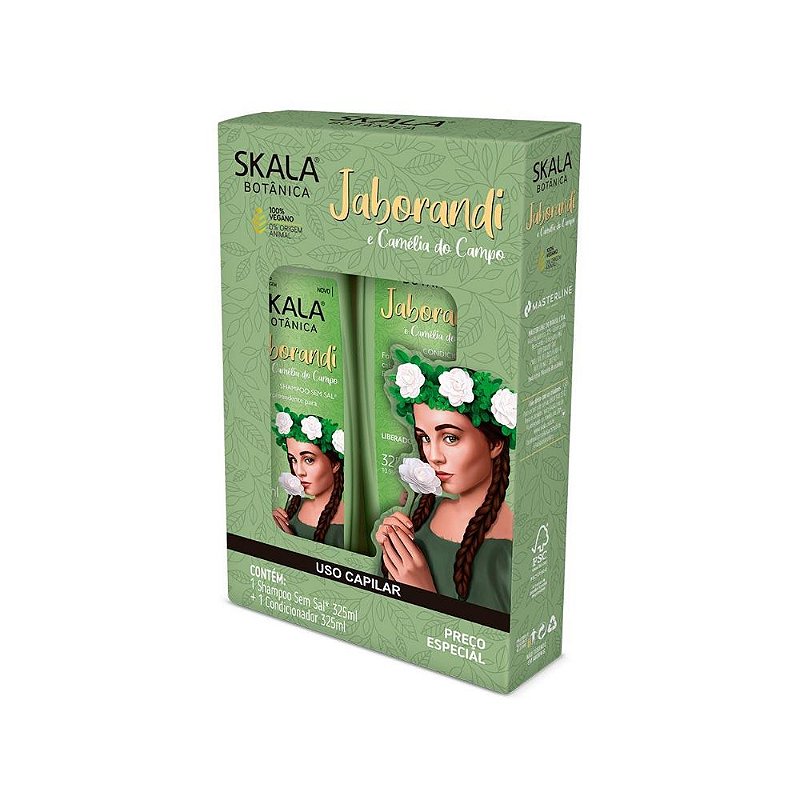 Kit Skala Shampoo e Condicionador Jaborandi 325 ml - Montreal Distribuidora
